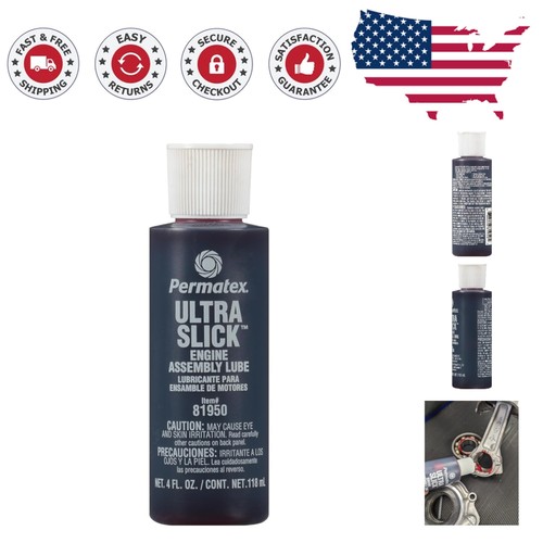 Permatex 81950 Ultra Slick Engine Assembly Lube, 4 oz - Precision ...