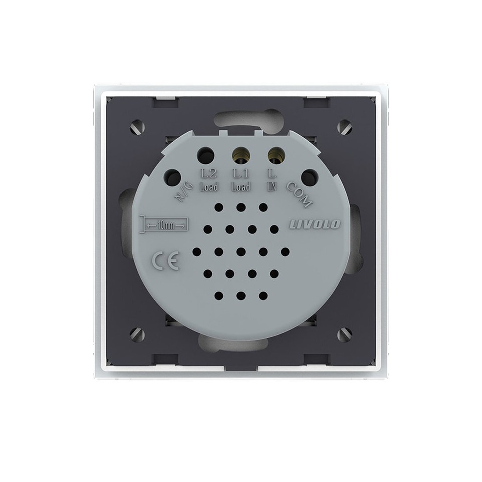 LIVOLO Touch Glas Lichtschalter Steckdosen Taster Dimmer USB SAT ...