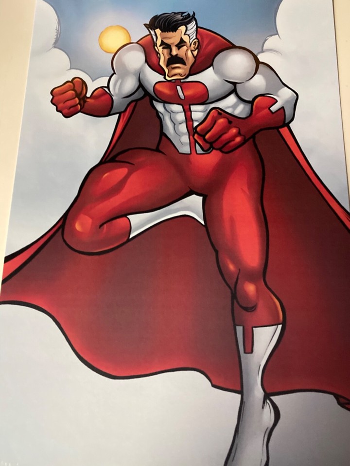 OMNI-MAN INVINCIBLE IMAGE COMICS 11x17 Print Pin-Up Chris McJunkin NEW! | eBay