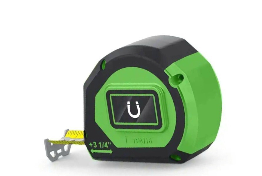 Snap On tools GREEN SAE Tape Measure back magnet TPM16 Fractions Auto ...