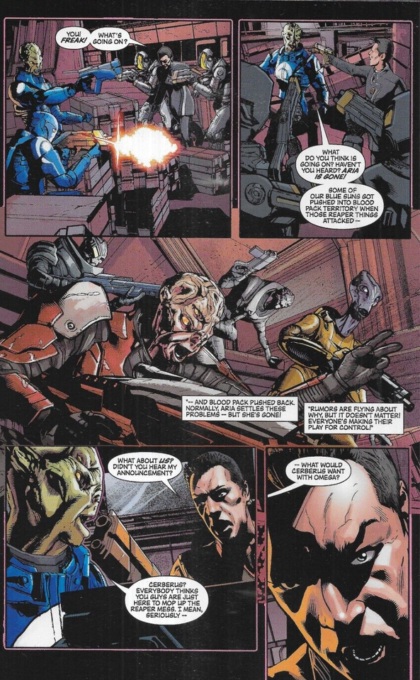 Mass Effect Comic 3 Invasion Cover A Massimo Carnevale First Print 2011 ...