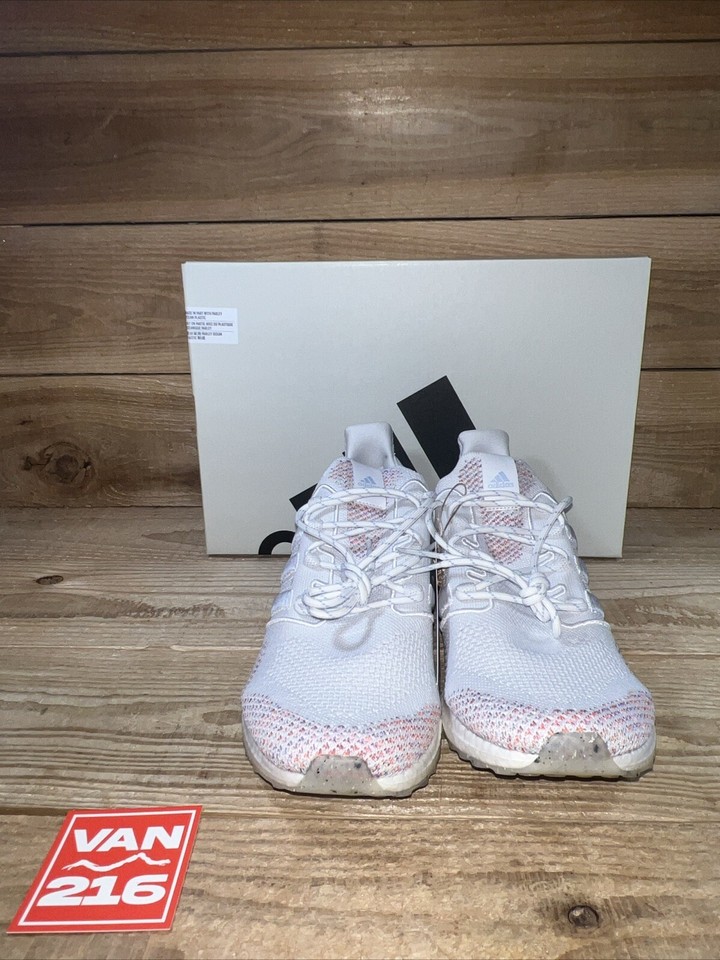 NEW SZ 10-13: Adidas Ultraboost 1.0 LCFP White/Blue/Pink Running Shoes ...