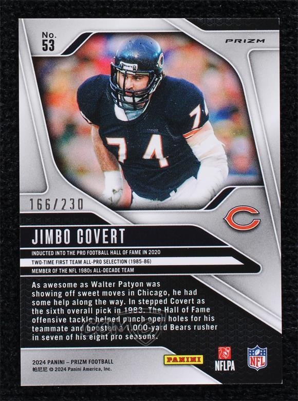 2024 Panini Prizm Blue Wave Prizm /230 Jimbo Covert #53 HOF | eBay