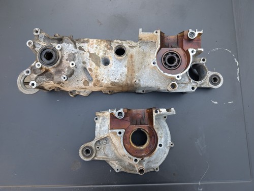 2002 Suzuki lt80 Lower End Motor engine Cases Also Kawasaki KFX80 2 ...