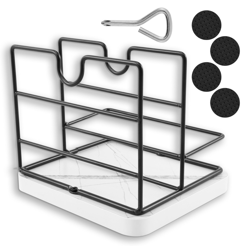 Napkin Holder Metal Table Napkin Holder with Weighted Base Stylish ...