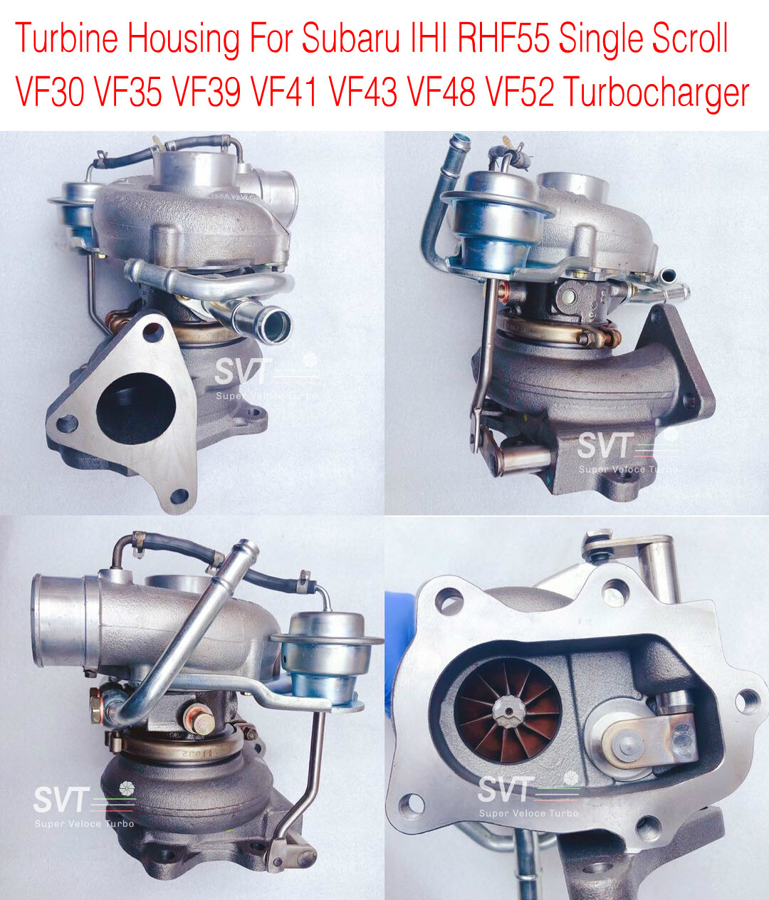 Impreza WRX STI VF30 VF35 VF39 VF41 VF43 VF48 VF52 RHF55 Turbo Turbine ...