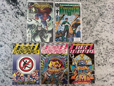 5 DC Comics Sonic Disruptors 1 5 6 + Emerald Dawn 2 # 2 Superman Silver ...