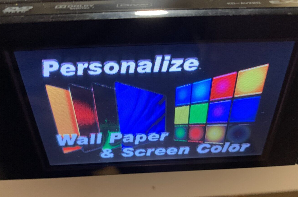 JVC EXAD KD-AVX20 Ricevitore DVD receiver with box etc like new high ...