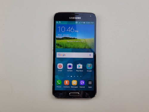 Samsung Galaxy S5 (SM-G900A) 16GB - Black (AT&T) Smartphone - Clean ...