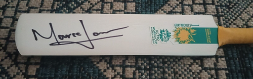 Marco Jansen Signed Cricket Bat South Africa Signed Cricket Bat | eBay ...