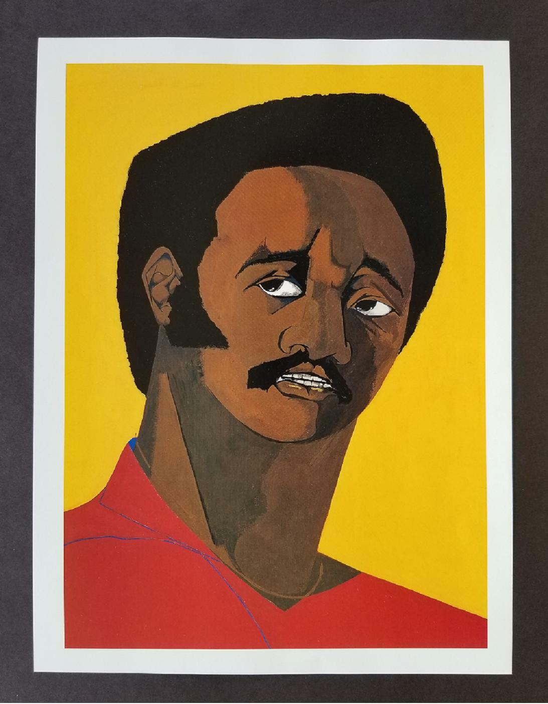 Jacob Lawrence Self Portrait