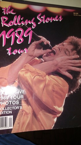 The Rolling Stones 1989 Tour Exlusive 1989 Tour Photos Collector's ...