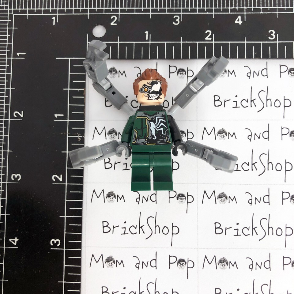 LEGO Marvel Super Heroes Doc Ock Dark Green Suit Half Venomized ...