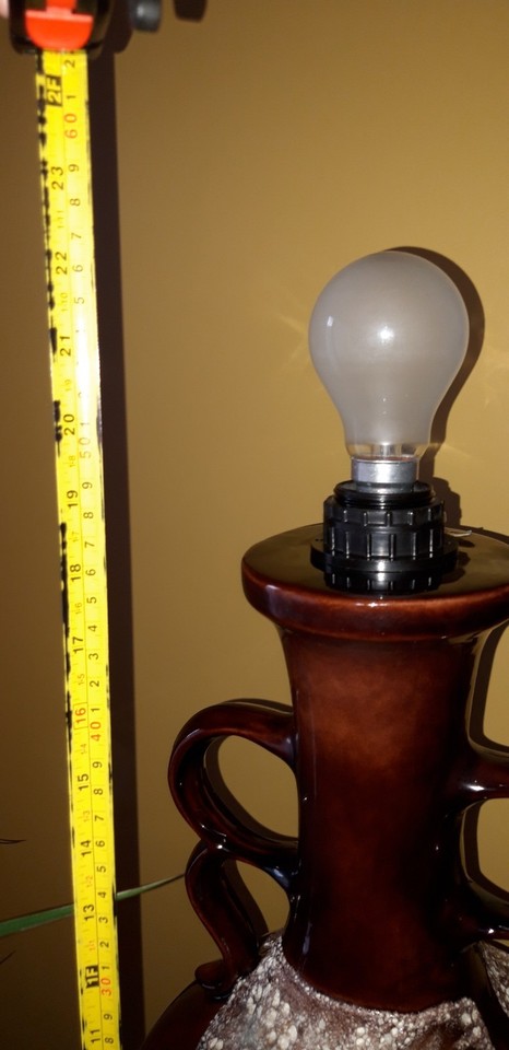 Retro Mid Century West German Fat Lava Floor Lamp Table Lamp 60s 70s ...