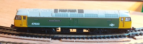 BACHMANN N GAUGE - CLASS 47 DIESEL LOCOMOTIVE 47522 'DONCASTER ...