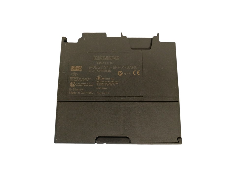 Siemens SIMATIC S7-300 CPU315F-2 DP 6ES7315-6FF01-0AB0 | eBay