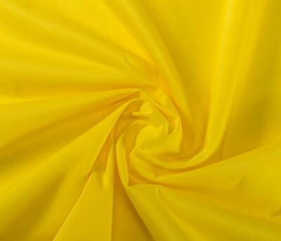 PUL Poly-Urethane Laminated Water Resistant Yellow Fabric by the Yard ...