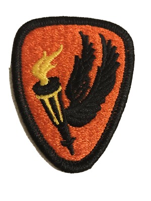 US Army Aviation Center Patch Helicopter Pilot School Insignia Orange ...