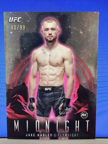 2024 Topps UFC Midnight Jake Hadley Twilight RC 40/99 SP | eBay