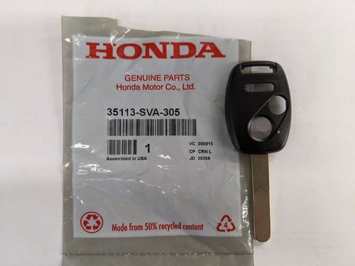 Genuine Honda Transmitter Key Top Case (Blank) 35113-SVA-305 | eBay