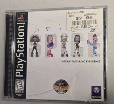 Spice World Spice Girls Video Game (PlayStation 1, 1998) | eBay