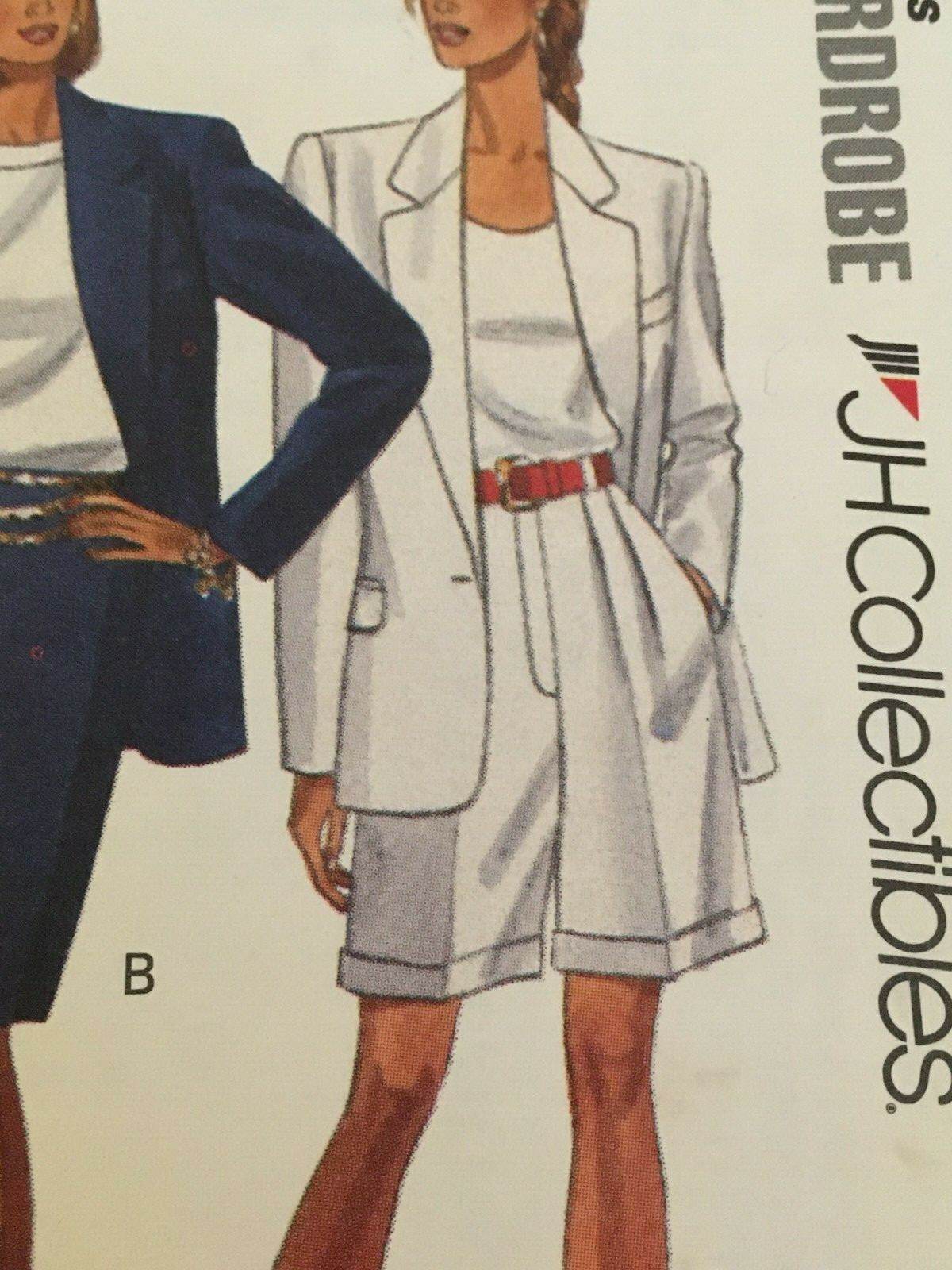 Butterick Today's Wardrobe JH Collectibles Sewing Pattern 6710 Jacket ...