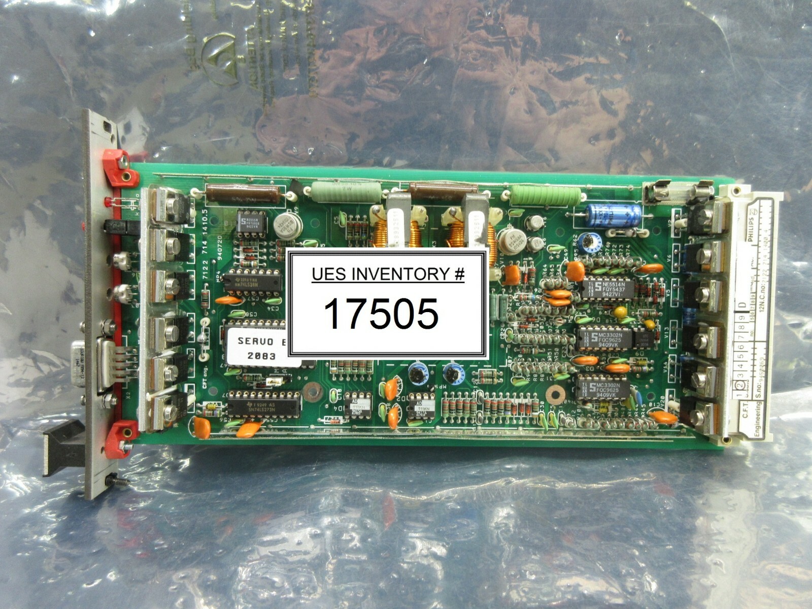 Philips 7122 714 1400.4 Processor PCB Card MCDM 60 1,6 ASML PAS 5000/2500 Used | eBay