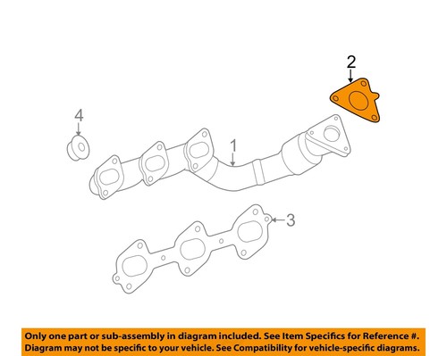 MERCEDES OEM Exhaust Manifold-Exhaust Manifold Upper Seal Left ...