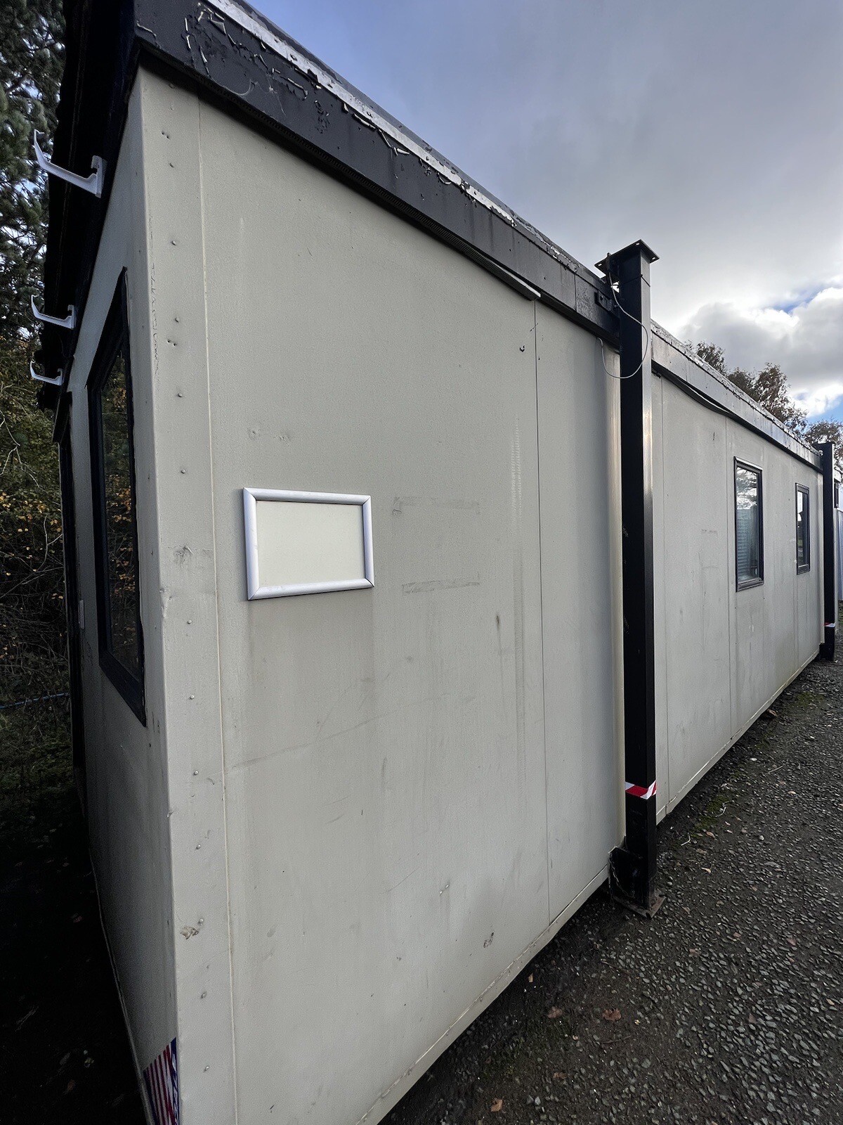 32ft Anti Vandal Site Office Cabin Container Welfare Block, Canteen ...