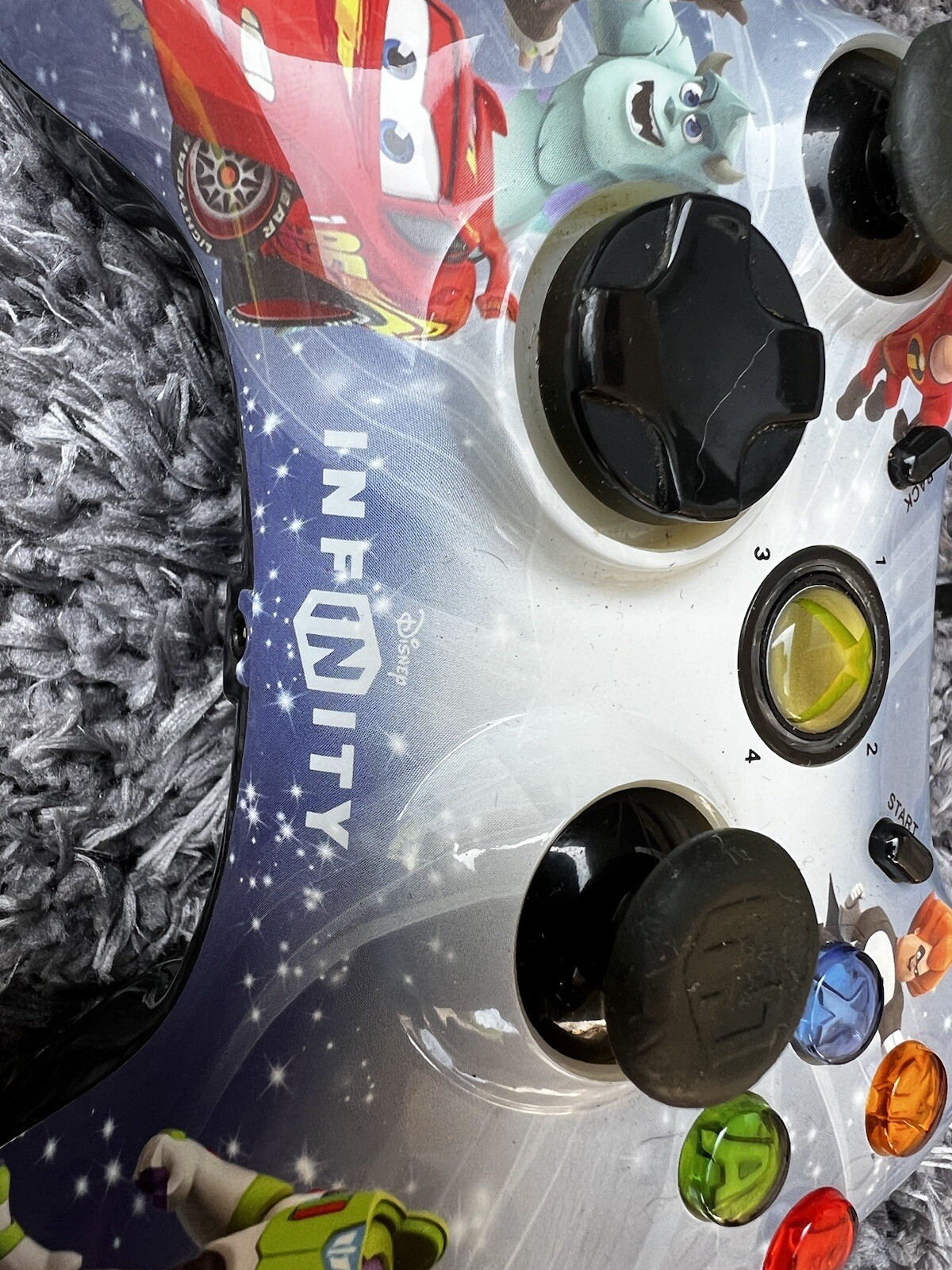 Disney Infinity Wired Lighted Controller For XBox 360 Disney PL-3794 | eBay