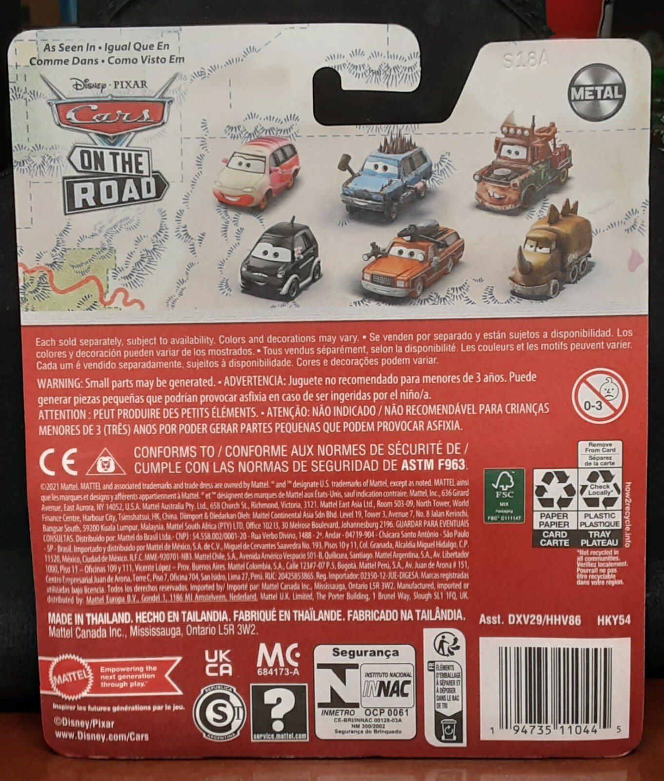 DISNEY PIXAR CARS - ON THE ROAD - NILE SPEEDCONE | eBay