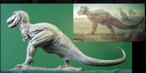 Charles R. Knight Field Museum T-Tex resin model kit by Joe Laudati. | eBay