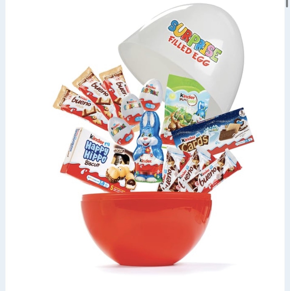 Kinder Easter Giant Surprise Filled Egg Easter Egg kids | eBay UK