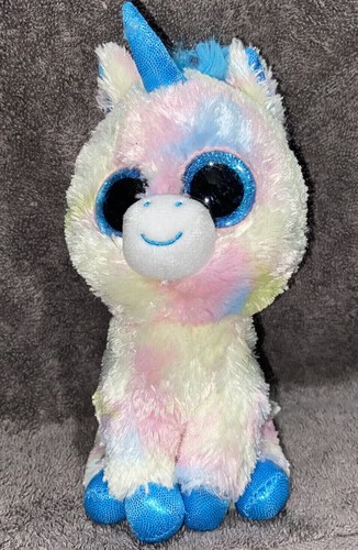 Ty Beanie Boos Blitz The Unicorn Plush Stuffed Animal Plush Toy Used ...