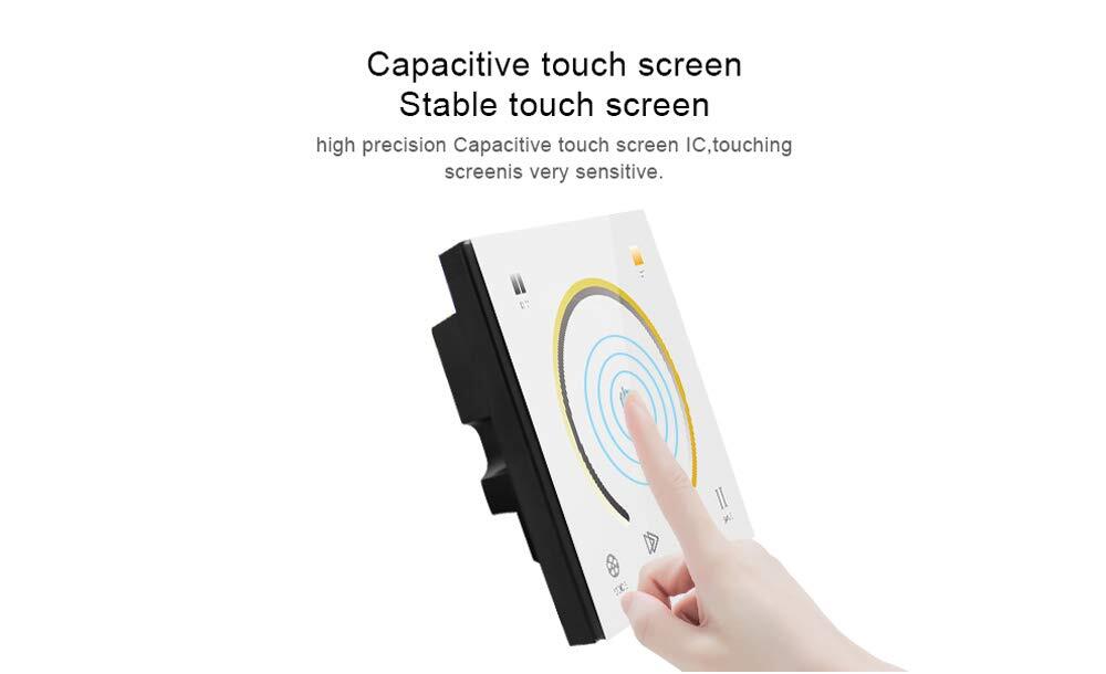 AMKI LED Wall Switch DimmerLED ControllerWall- Mounted Plastic Cover ...