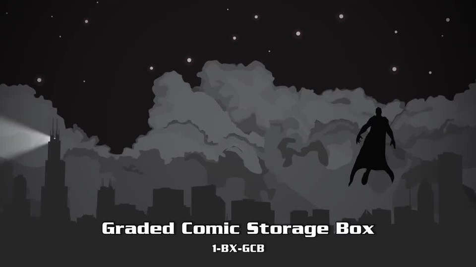 Lot Of 10 BCW Graded Comic Storage Boxes Fit CGC Slab Safe Durable ...