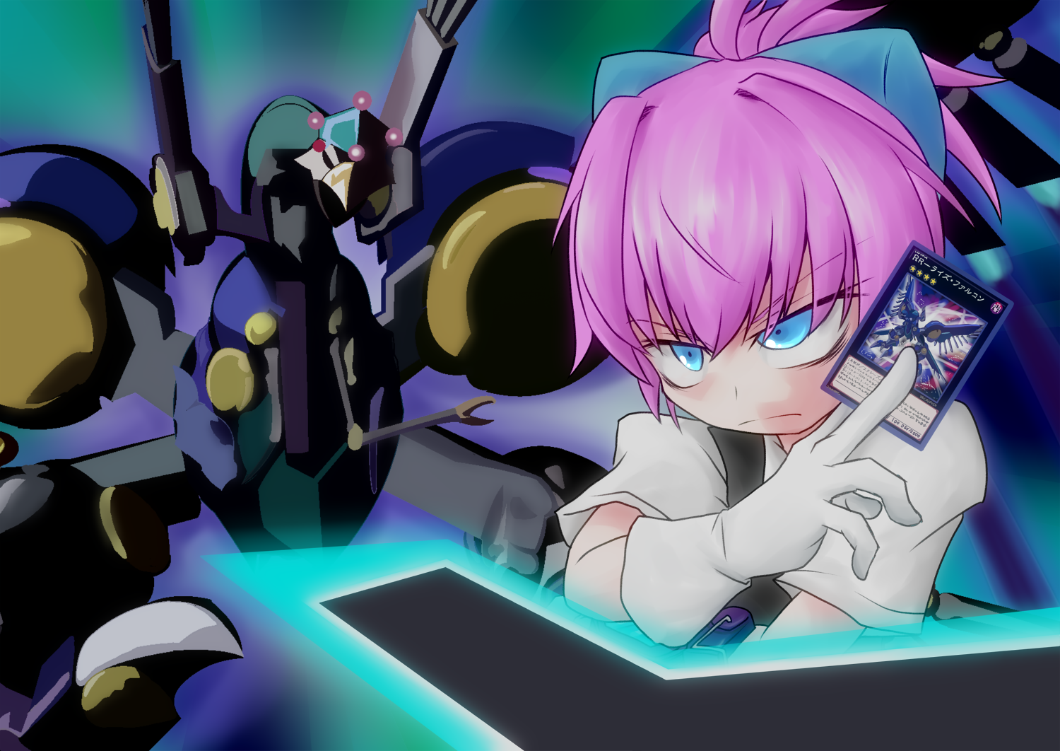 Anime Raidraptor Rise Falcon Yu Gi Oh Yu Gi Oh ARC Gaming Mat Desk ...