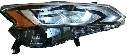 Fit 2019 2020 2021 Nissan Altima Headlight Chrome w/ LED RH/Passenger ...