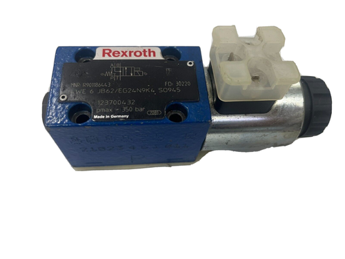 R901186443 Rexroth 4WE 6 JB62/EG24N9K4 Hydraulic Directional Spool ...