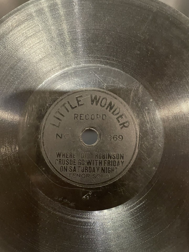 14- C. 1910 Little Wonder Record Lot - Varied Selections- Yaaka Hula ...