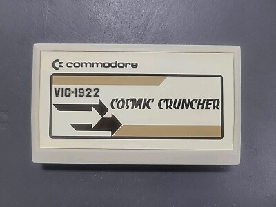 Commodore Vic-20 COSMIC CRUNCHER Cartridge ONLY Vic-1922 | eBay