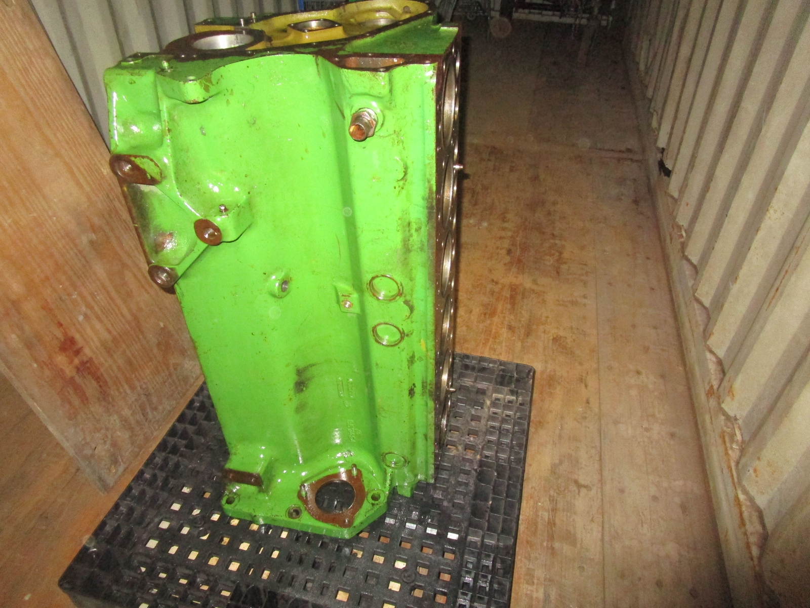 JOHN DEERE 619 6619AR 6619 8870 8770 10.L ENGINE BLOCK BARE GOOD COND ...