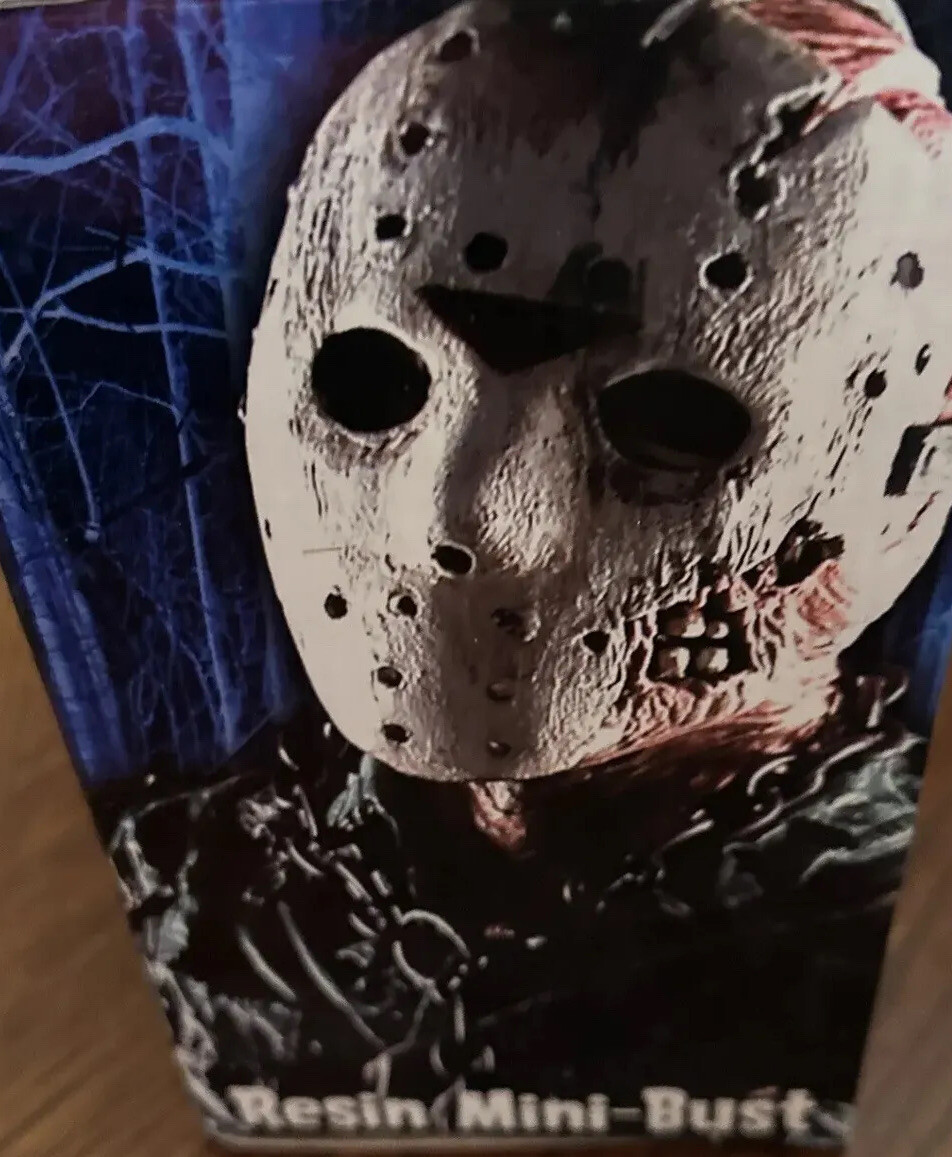 NECA Friday the 13th Jason Mini-Bust Statue Resin Figure Figurines NEW ...