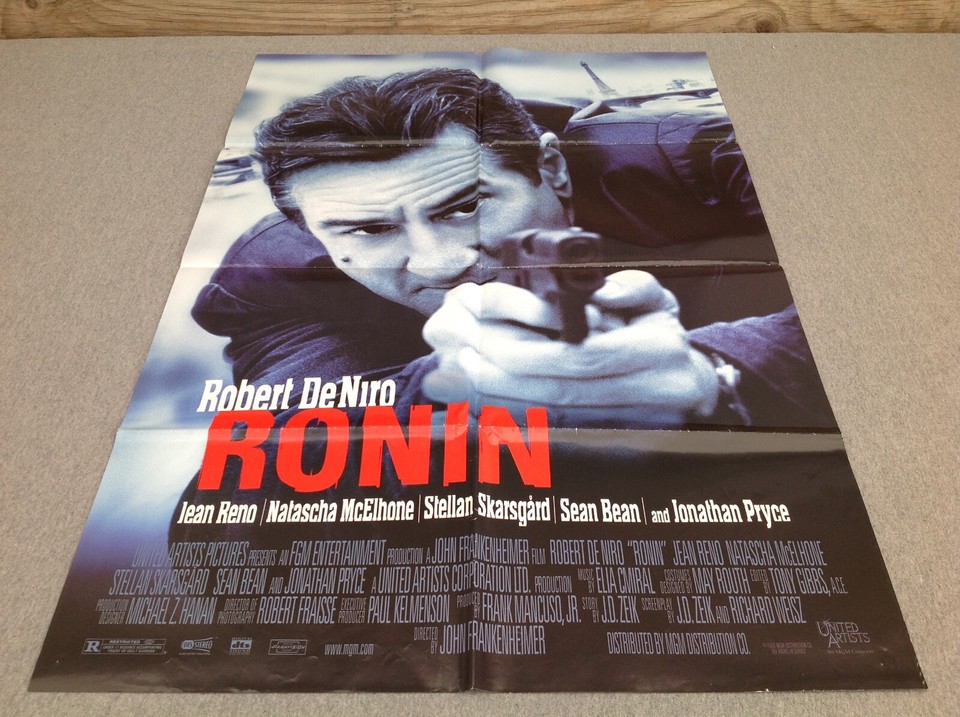 1998 Ronin Original Movie House Full Sheet Poster | eBay
