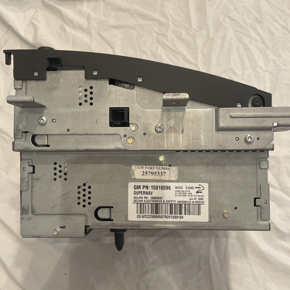 2007-2014 Cadillac Escalade Navigation Radio Screen OEM 25795337 | eBay