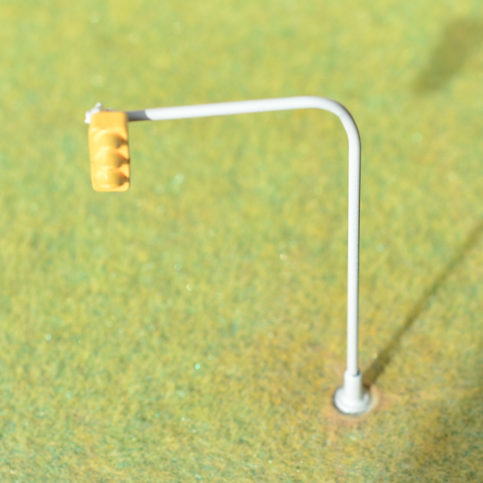 2 x traffic signal light HO OO scale model railroad crossing walk LED ...