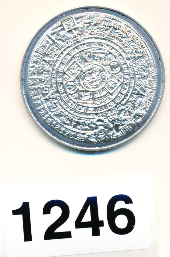 MEXICO - 1965 - SILVER PROOF - INDIANS & AZTEC CALENDAR - #1246 | eBay