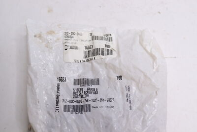 (100-Pk) Imperial USS Hex Bolt Grade 8 Yellow Zinc 5/16" x 3/4" 16623 ...