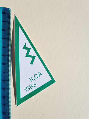 Adhesive Ilca 1983 Laser Sailing Sticker Autocollant 80s Vintage ...