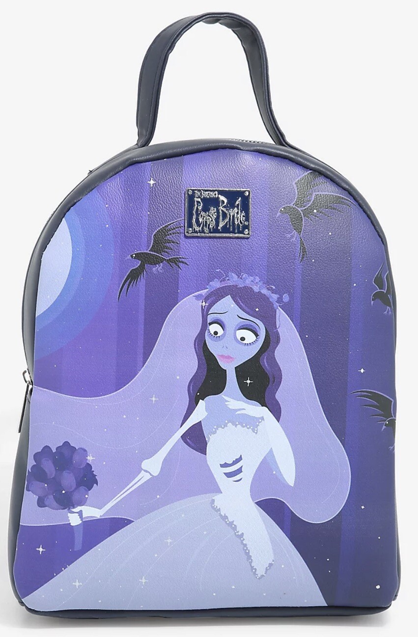 Loungefly Corpse Bride Butterflies and Purple Corpse Bride Mini ...